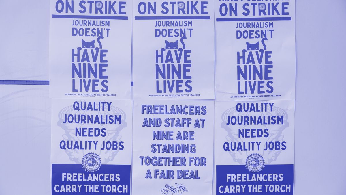 Nine's Sneesby eludes striking journalists at airport ahead of crucial ...